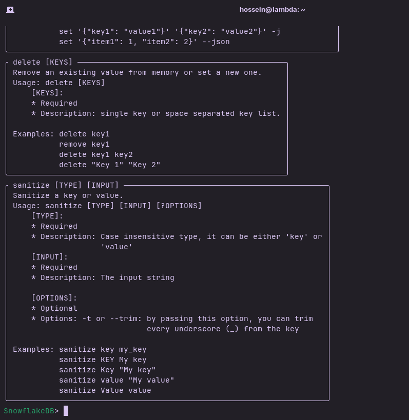 GitHub - Ho3ein83/snowflake-db: SnowflakeDB is an in-memory database library developed by Amatris